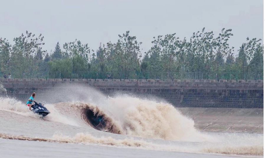 St Francis Bay surfers ride China’s Silver Dragon river wave – St ...