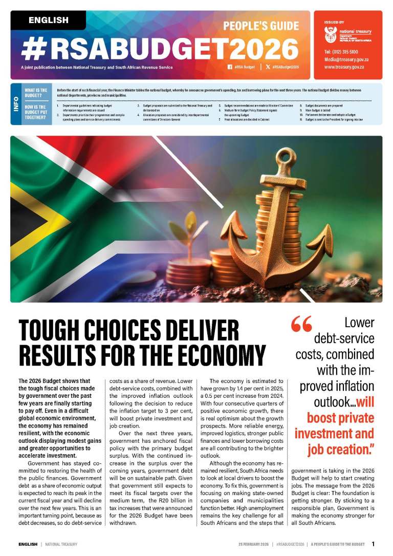 The South African Budget overview – St Francis Chronicle